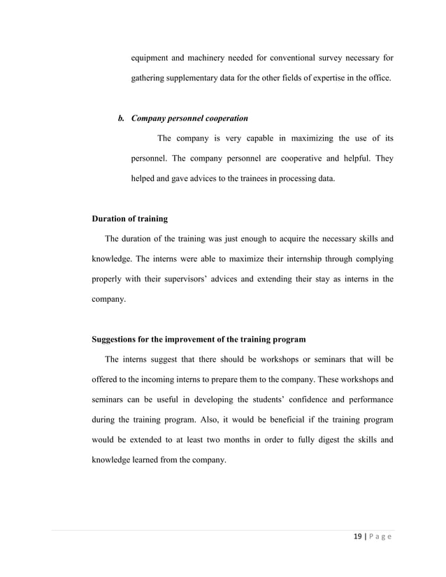 OJT narrative report | PDF | Civil Engineering Industry | Industries