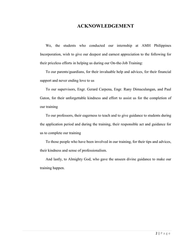 OJT narrative report | PDF | Civil Engineering Industry | Industries