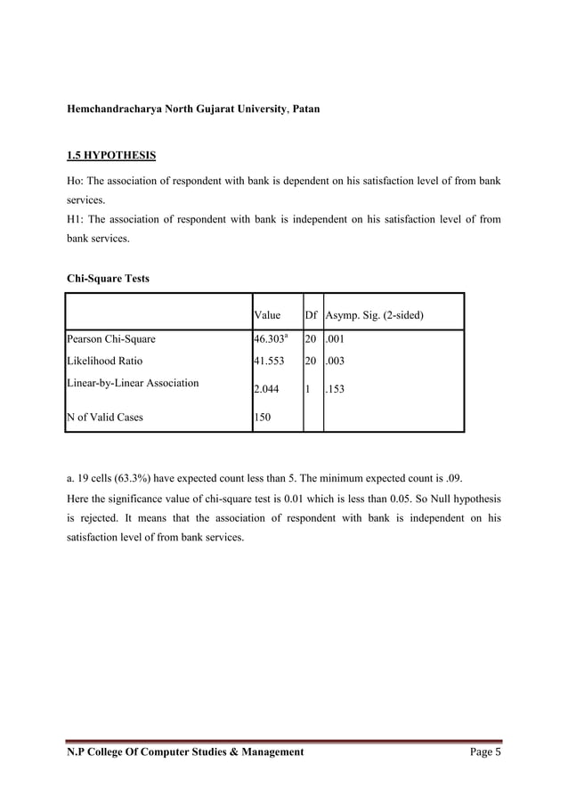 A project report on SBI bank | PDF