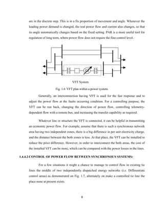 Simulation of VFT For Power Transfer Between Two Networks | PDF