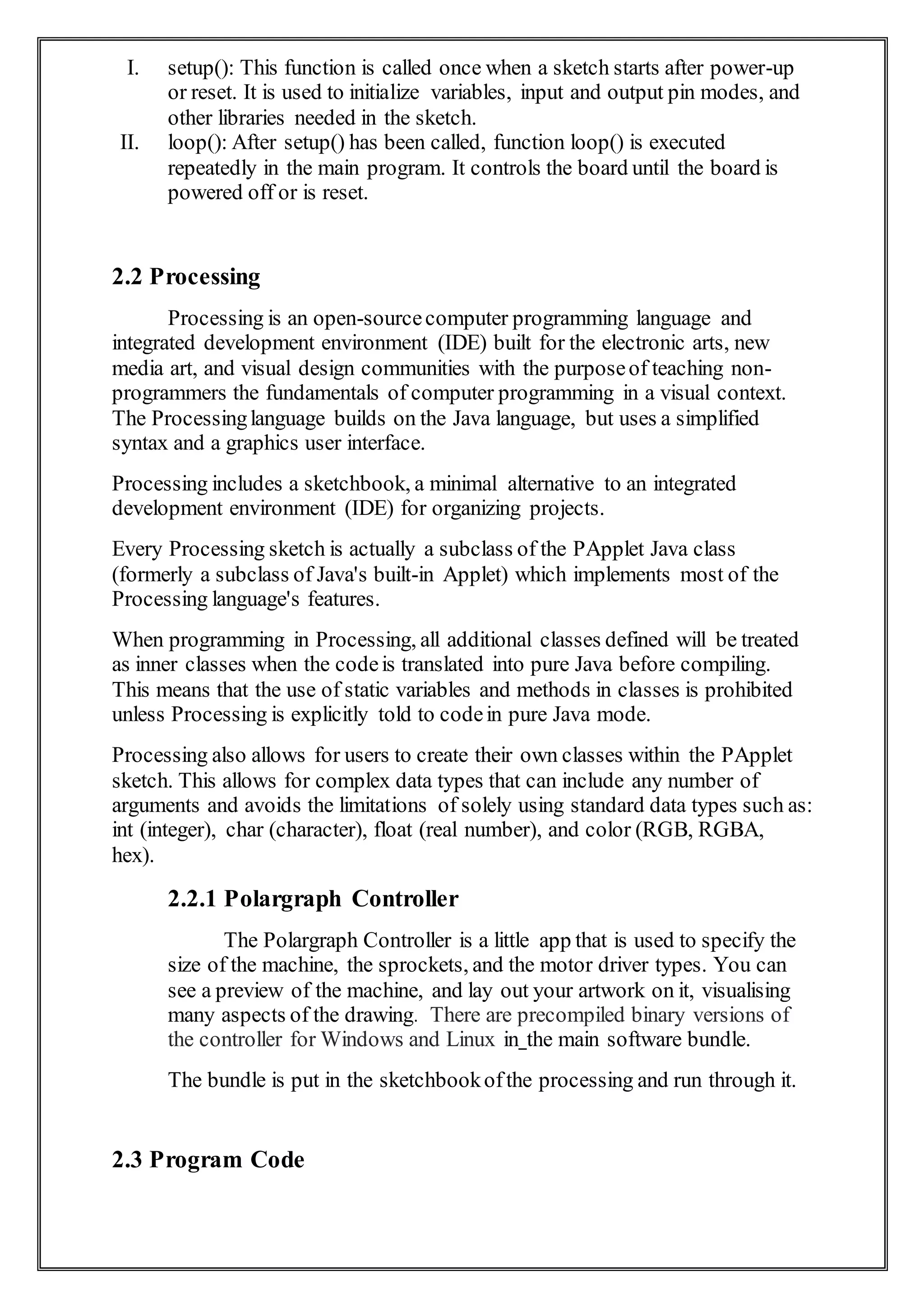 CNC DRAWBOT | DOCX | Computing | Technology & Computing
