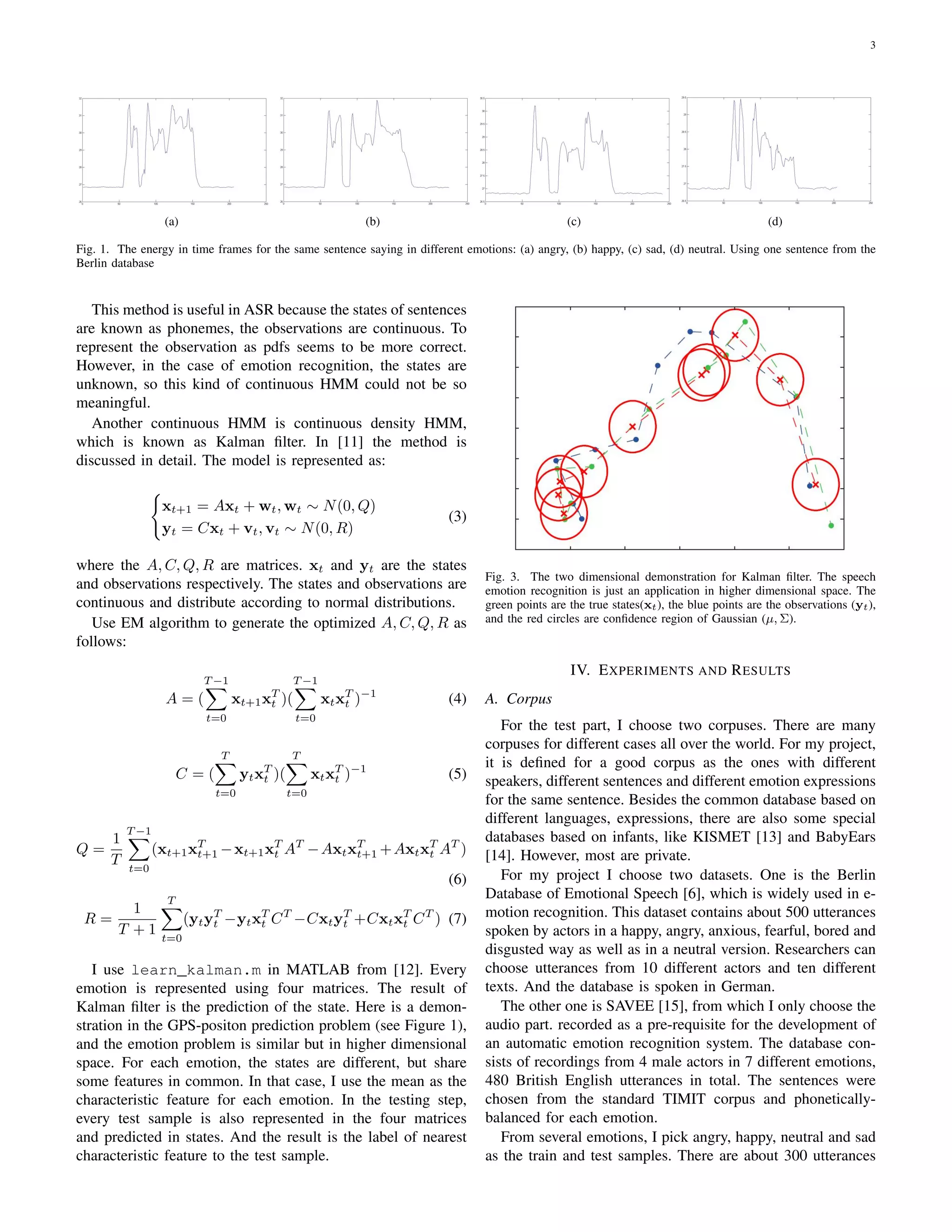 Report for Speech Emotion Recognition | PDF