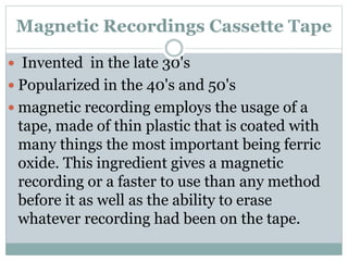 Audio Materials | PPTX