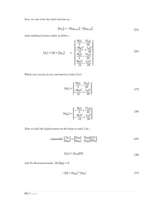 Modeling and Structural Analysis of a Wing [FSI ANSYS&MATLAB] | PDF