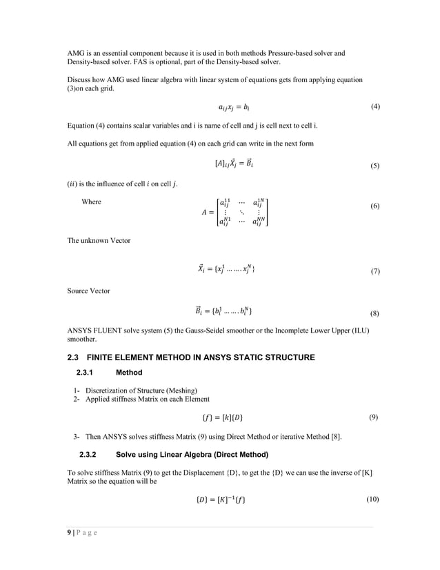 Modeling and Structural Analysis of a Wing [FSI ANSYS&MATLAB] | PDF | Physics | Science