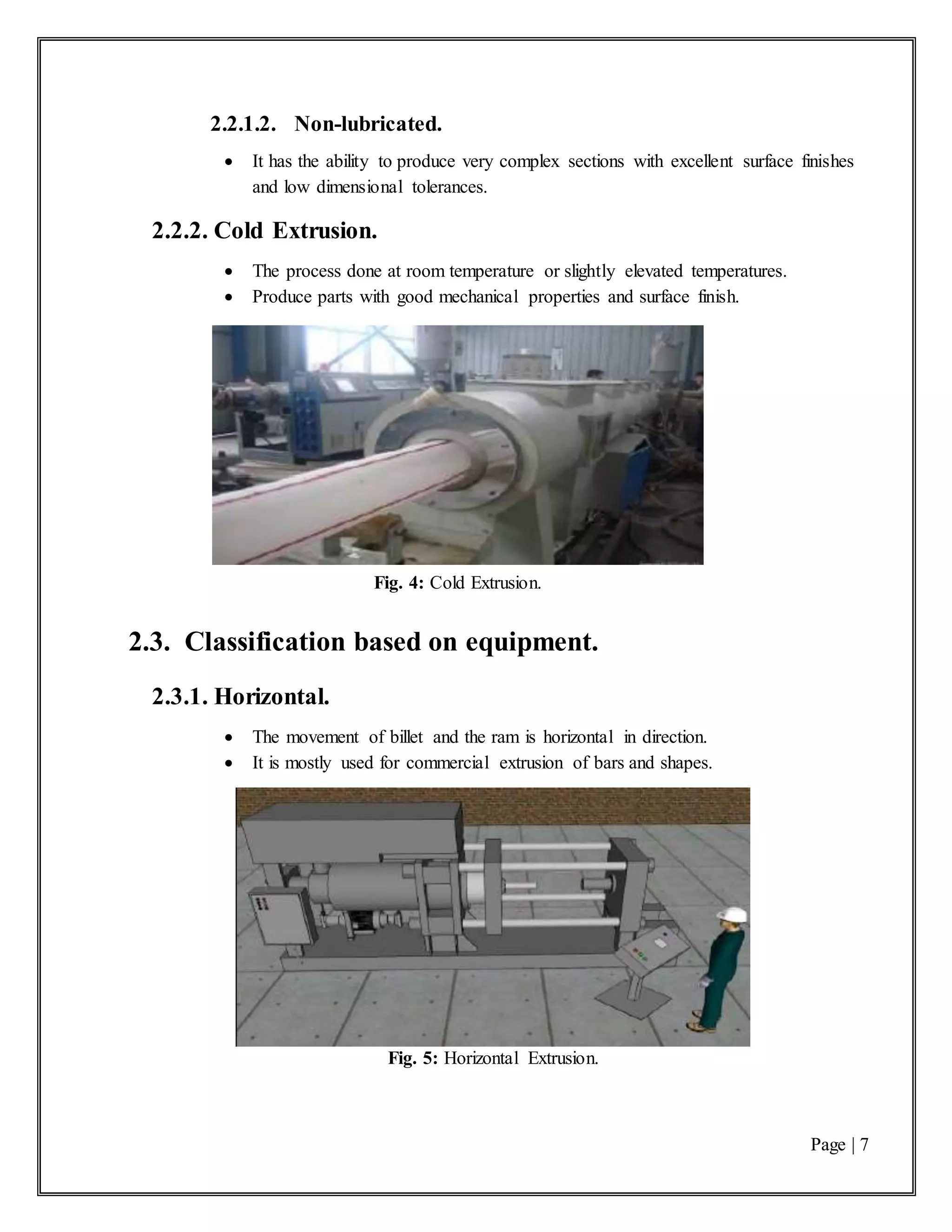 Analysis of Extrusion Metal Forming Defects | DOCX