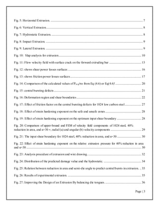 Analysis of Extrusion Metal Forming Defects | DOCX