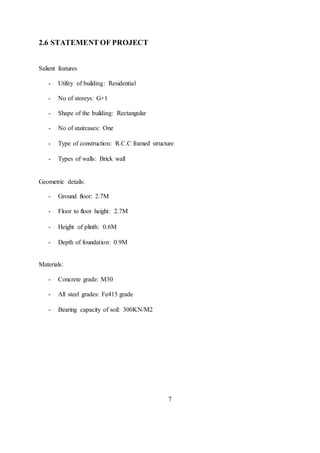 STRUCTURE DESIGN REPORT | DOCX