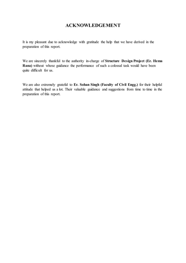 STRUCTURE DESIGN REPORT | DOCX