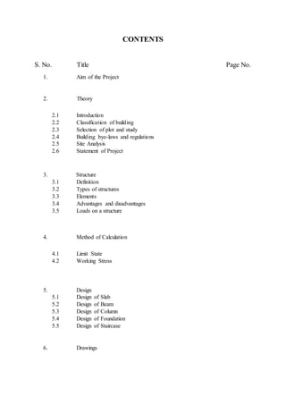 STRUCTURE DESIGN REPORT | DOCX