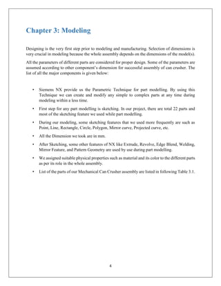 CAD Project Report - University of Windsor | PDF