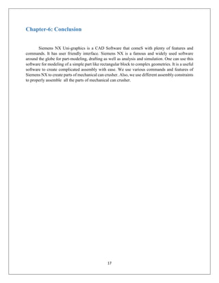 CAD Project Report - University of Windsor | PDF