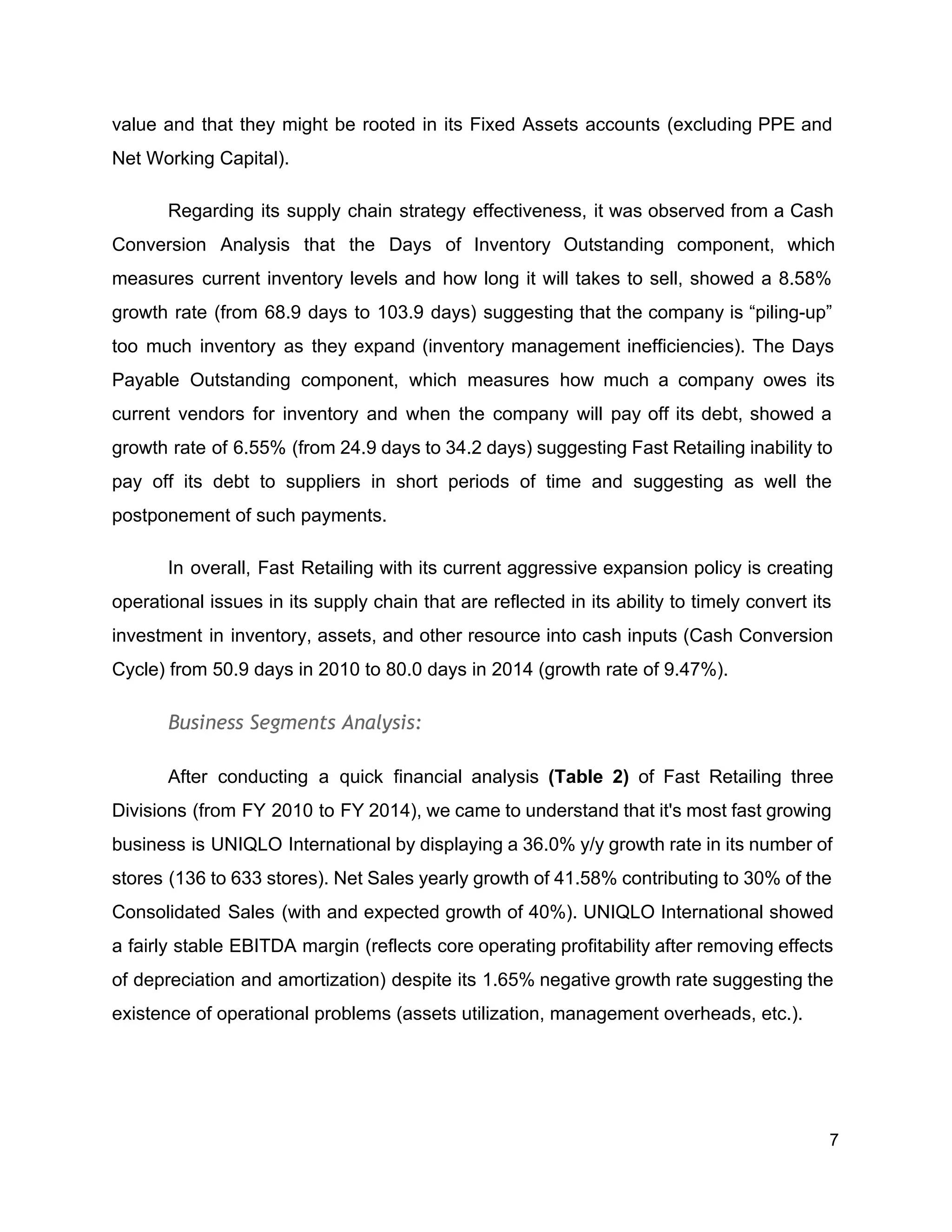 Supply Chain Network of Fast Retailing Co.(UNIQLO) | PDF