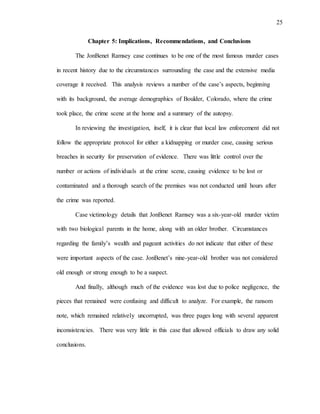 The FInal Report on JonBenet Ramsey by Todd Jacobucci | DOCX