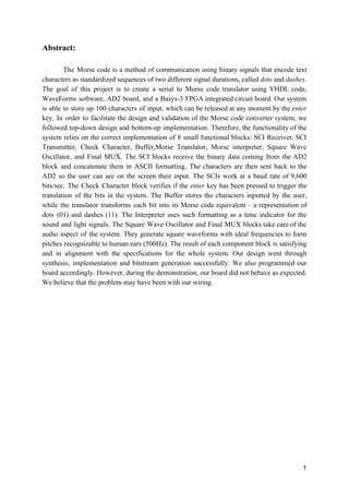 Final Report - morse code.pdf