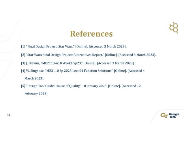 ME2110 Final Presentation | PDF | Robotics | Technology & Computing