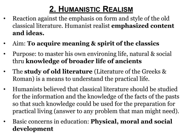 Philosophy of Realism in Education | PPTX