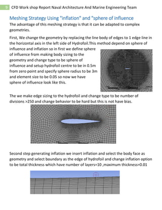 Hydrofoil Ship simulation Using Ansys Fluent | PDF