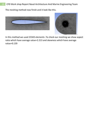 Hydrofoil Ship simulation Using Ansys Fluent | PDF
