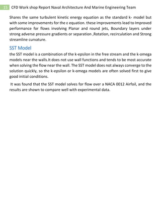 Hydrofoil Ship simulation Using Ansys Fluent | PDF