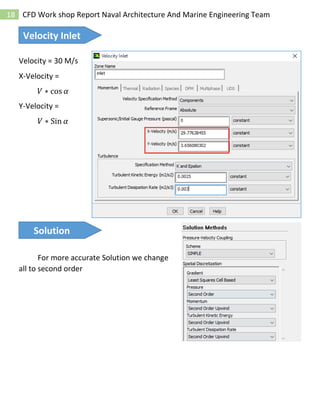 Hydrofoil Ship simulation Using Ansys Fluent | PDF