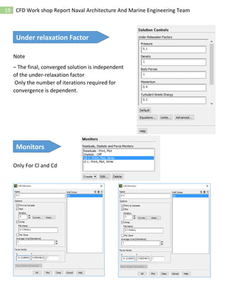 Hydrofoil Ship simulation Using Ansys Fluent | PDF