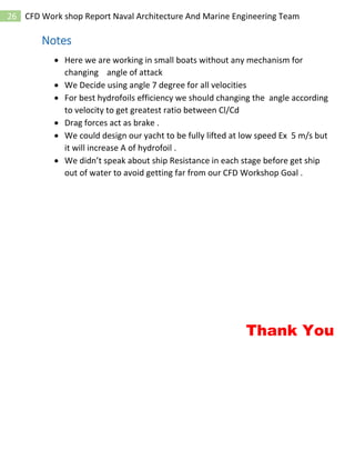 Hydrofoil Ship simulation Using Ansys Fluent | PDF