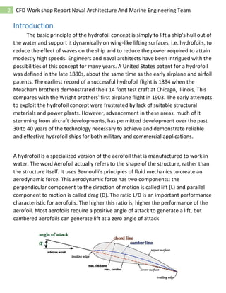 Hydrofoil Ship simulation Using Ansys Fluent | PDF