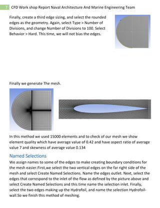 Hydrofoil Ship simulation Using Ansys Fluent | PDF