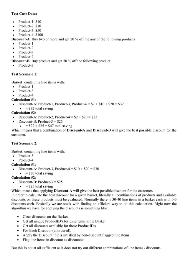 E Commerce Algorithm For Calculating Discount Pdf