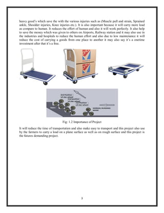 Design and fabrication of Automatic Trolley | PDF