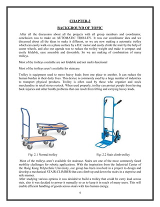 Design and fabrication of Automatic Trolley | PDF