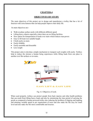 Design and fabrication of Automatic Trolley | PDF