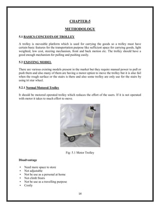 Design and fabrication of Automatic Trolley | PDF
