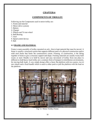Design and fabrication of Automatic Trolley | PDF