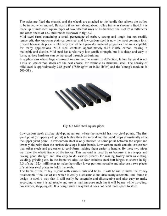 Design and fabrication of Automatic Trolley | PDF | Auto Type | Automotive