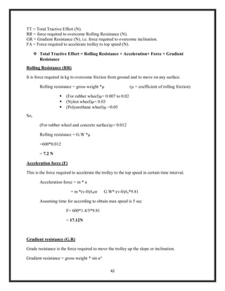 Design and fabrication of Automatic Trolley | PDF