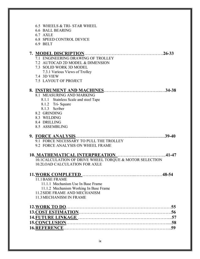 Design and fabrication of Automatic Trolley | PDF | Auto Type | Automotive