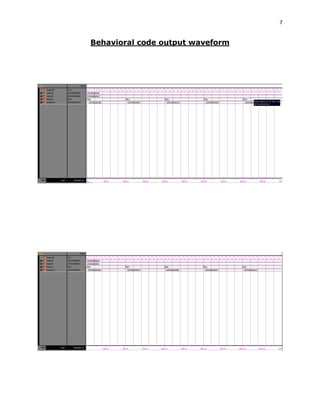 VLSI Design Final Project - 32 bit ALU | PDF