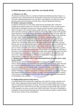 Design and Fabrication of Weed Removing Vehicle | PDF