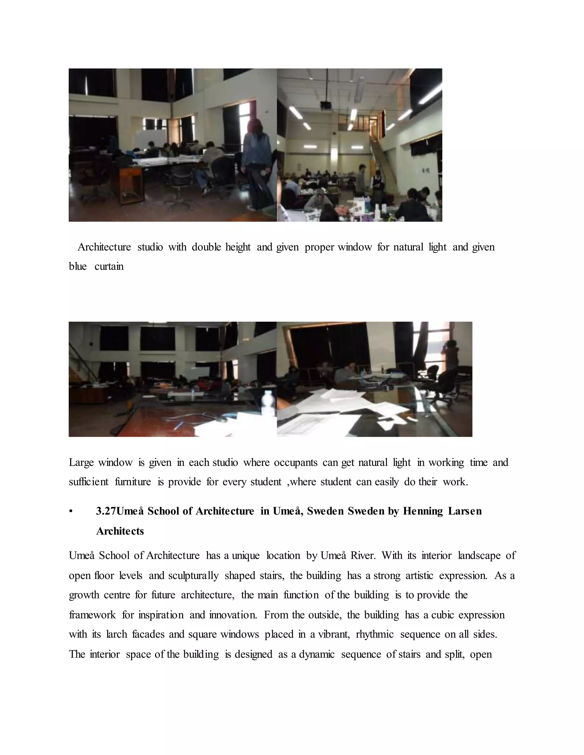 school of architecture case study | DOCX | Professional School ...