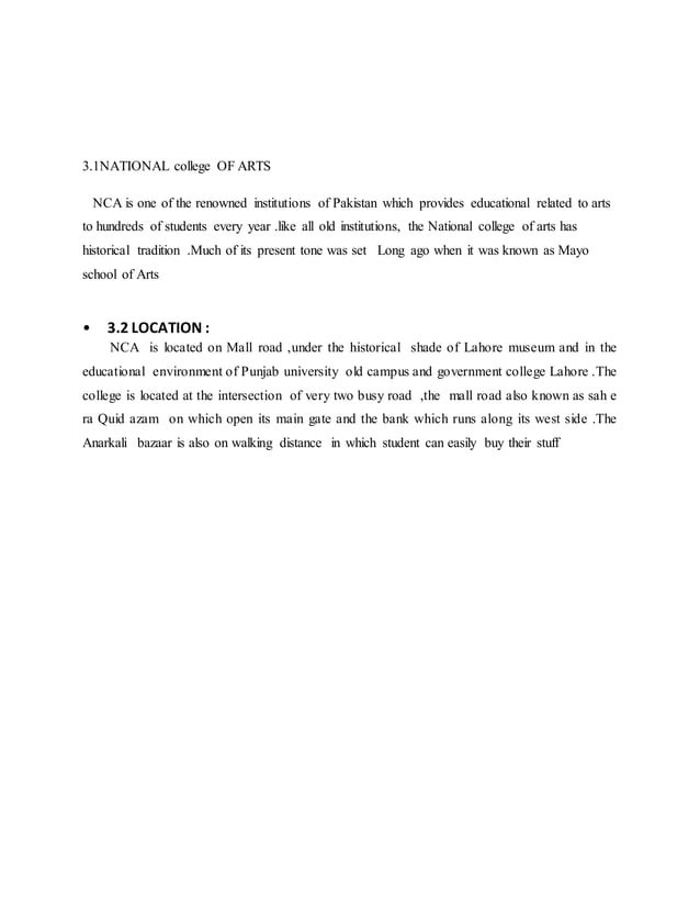 school of architecture case study | DOCX | Professional School ...