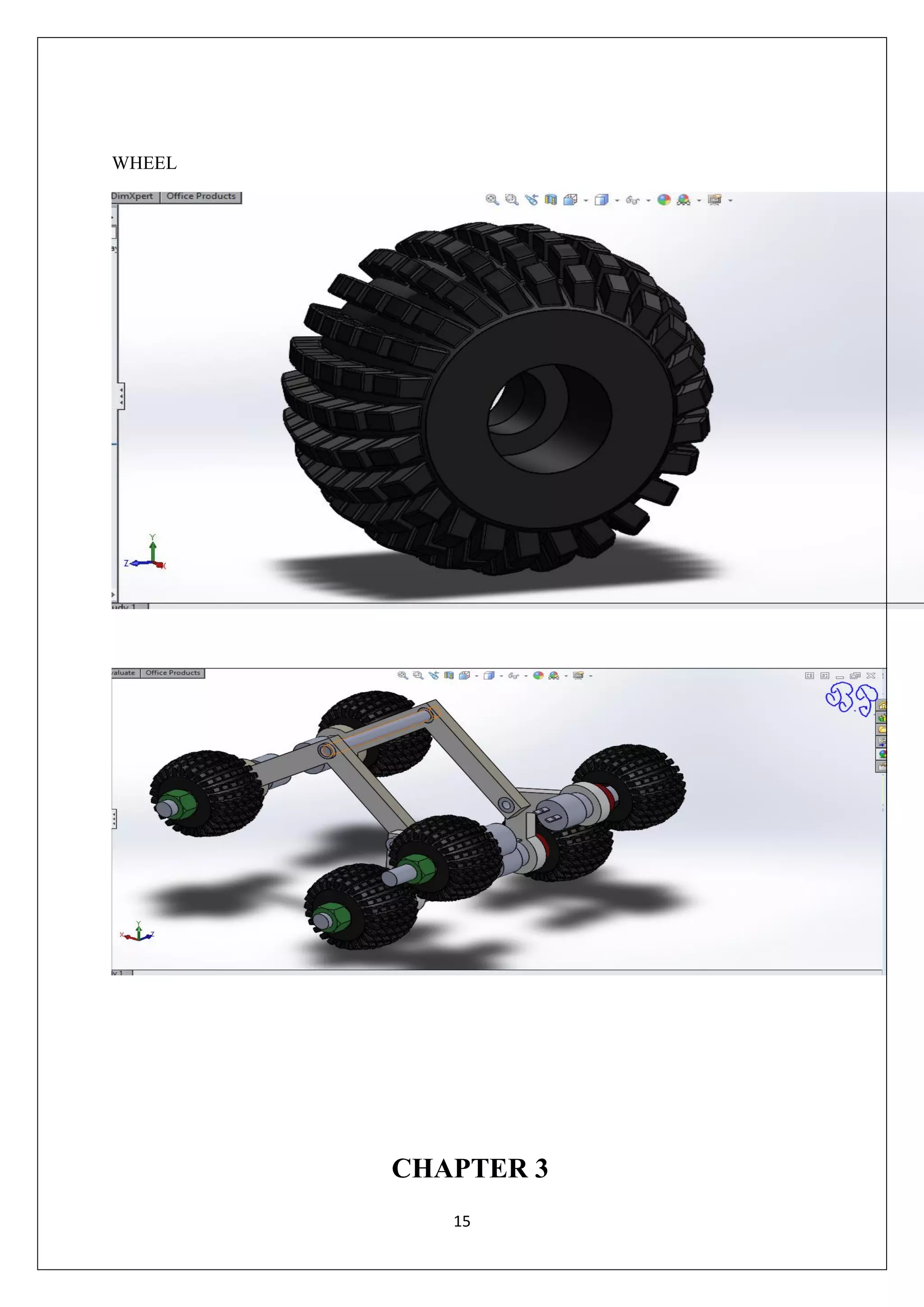 Rocker bogie mechanism (mars rover) final year mini project final ...