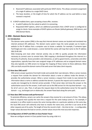 Private Network Project for Colleges | PDF