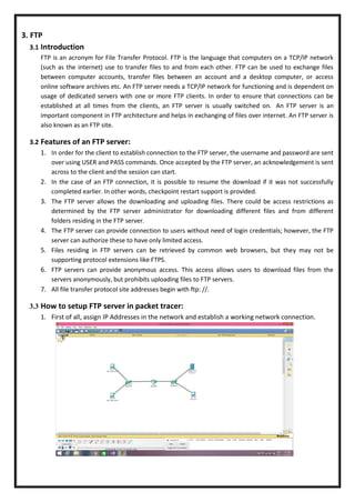 Private Network Project for Colleges | PDF