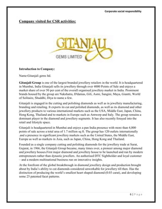 Final report csr | DOCX