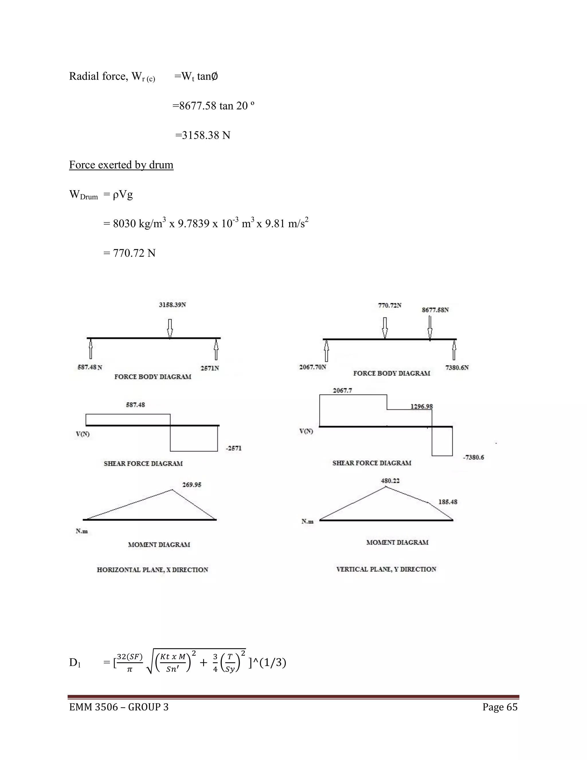 introduction, drawing, calculation for winch design | PDF