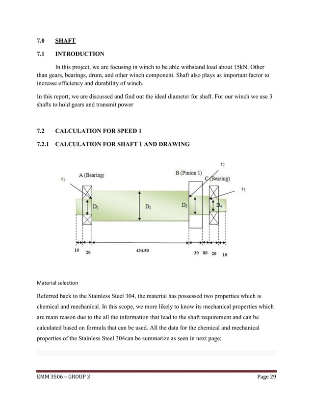 introduction, drawing, calculation for winch design | PDF | Musical ...