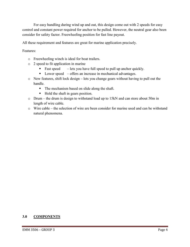 introduction, drawing, calculation for winch design | PDF | Musical ...