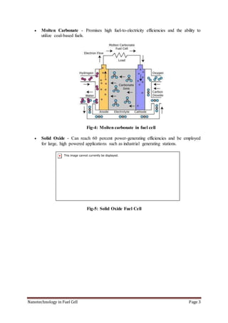 Nanotechnology In Fuel Cells